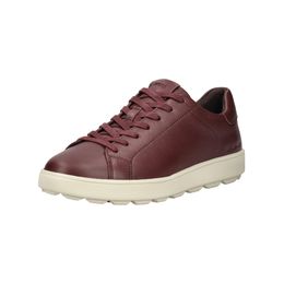 Geox Herren Sneaker "Geox Sneaker Leder", Gr. 46, rot, Leder, Schuhe