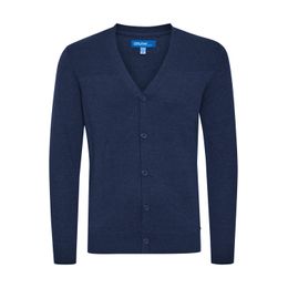 Blend Herren Cardigan "Cardigan BHCaden", blau, Gr. XL, Obermaterial: 100% Baumwolle CO., Strickjacken