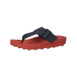 Asportuguesas Damen Zehentrenner "Asportuguesas Sandalen Textil", Gr. 41, blau, Textil, Schuhe