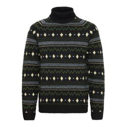 Blend Herren Rollkragenpullover "Rollkragenpullover BHPullover", schwarz, Gr. L, Obermaterial: 54% Polyester PES. 21% Polyacryl PAN. 12% Nylon NY.