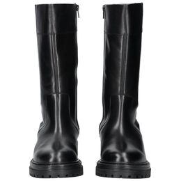 Geox Damen Stiefel "Geox Stiefel Leder/Textil", Gr. 41, schwarz, Leder, Textil, Schuhe