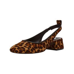 Steve Madden Damen Slingpumps "Steve Madden Pumps Leder", Gr. 39, braun, Leder, Schuhe