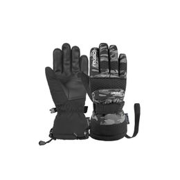 Reusch Kinder Skihandschuhe "Connor R-TEX XT Junior", grau, Gr. 3,5, mehrfarbig, 87% Polyester, 11% Polyurethan, 2% Elasthan, Handschuhe, in