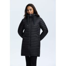 Luhta Damen Outdoorjacke "Luhta Mantel Hietois", schwarz, Gr. 36, 100% Polyamid, Jacken