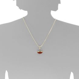 OSTSEE-SCHMUCK Damen Kette mit Anh&auml;nger "OSTSEE-SCHMUCK Kette mit Anh&auml;nger Anker Kette mit Anh&auml;nger Anker", 42cm, Silber 925 (Sterlingsilber), L: 42,