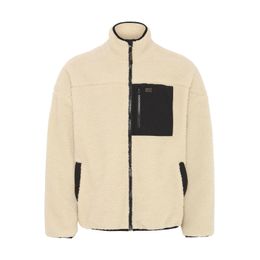 !Solid SOLID Herren Pl&uuml;schjacke "Pl&uuml;schjacke SDMCWALTHER"oatmeal, Gr. XXL, Obermaterial: 100% Polyester PES., Jacken