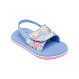 Roxy Kinder Sandale "Finn", Gr. 9, blau, Obermaterial: 85% synthetisches EVA, 15% synthetisches PU / Futter: N/A / Au&szlig;ensohle: 100% EVA, Schuhe