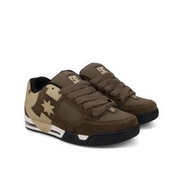 DC Shoes Herren Sneaker "DC Command", Gr. 12, gr&uuml;n, 50.46% Leder, 49.54% Synthetikmaterial, Schuhe