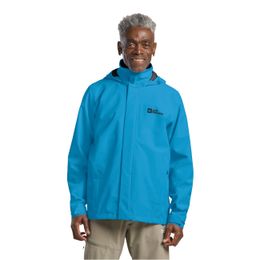 Jack Wolfskin Herren Funktionsjacke "TRAILTIME 2L JKT M", blau, Gr. M, Obermaterial: 100% Polyester, Jacken, Wasserabweisend, windabweisend,