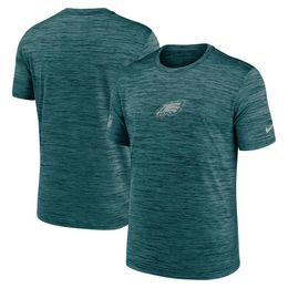 Nike Damen T-Shirt "Nike T-Shirt Philadelphia Eagles Nike Velocity SS", gr&uuml;n, Gr. L, 100% Polyester, Shirts