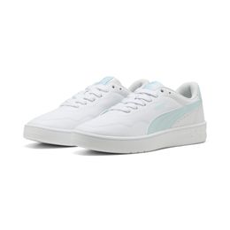 Puma Damen Sneaker "COURT LALLY", Gr. 37,5, wei&szlig;, Synthetik, Schuhe