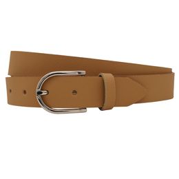AnnaMatoni Damen Lederg&uuml;rtel "AnnaMatoni Lederg&uuml;rtel Glora Lederg&uuml;rtel Glora", beige, Gr. 130, 100% Leder, G&uuml;rtel