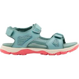 Jack Wolfskin Kinder Sandale "TARACO BEACH SANDAL K", Gr. 29, gr&uuml;n, Synthetik, Textil, Schuhe, Sommerschuhe, Outdoorsandale