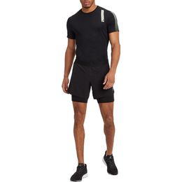 Energetics Herren Shorts "He.-Shorts Allen V M", schwarz, Gr. M, unifarben, Trikot, Obermaterial: 90% Polyester, 10% Elasthan, Hosen
