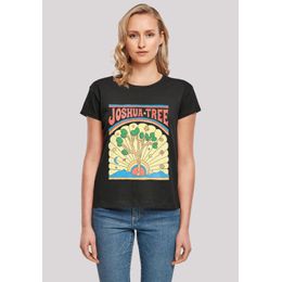 T-Shirt F4NT4STIC "US National Parks Joshua Tree", Damen, Gr. M, schwarz, Obermaterial: 100% Baumwolle, oversize, Rundhals, ohne B&uuml;ndchen, Shirts T-Shirt, Premium Qualit&auml;t