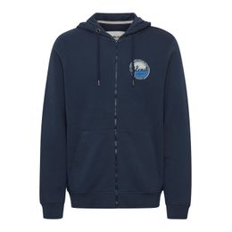 Blend Herren Kapuzensweatjacke "Kapuzensweatjacke BHSweatshirt", blau, Gr. M, Obermaterial: 100% Baumwolle CO., Sweatjacken