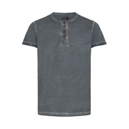 !Solid SOLID Herren Rundhalsshirt "Rundhalsshirt SDTihn", grau, Gr. S, Obermaterial: 100% Baumwolle CO., Shirts