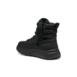 Geox Herren Winterboots "U GRANITO + GRIP B A", Gr. 46, schwarz, Leder, Lederimitat, unifarben, Schuhe, Snowboots, Schn&uuml;rschuh mit Warmfutter,