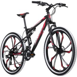 KS-Cycling KS CYCLING Mountainbike "Scrawler", 51cm, 27,5 Zoll (69,85cm), schwarz, Fahrr&auml;der, f&uuml;r Herren, Kettenschaltung