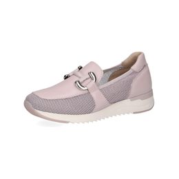 Caprice Damen Slipper "Caprice Slipper Leder/Textil", Gr. 40, lila, Leder, Textil, Schuhe