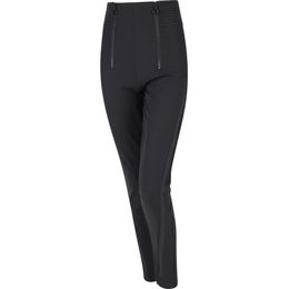 Damen R&ouml;hrenhose, schwarz, Gr. 34, Sportalm KITZB&Uuml;HEL, clean, unifarben, Web, Obermaterial: 86% Polyamid, 14% Elasthan, Hosen, mit zwei