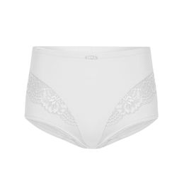 SuSa Damen Miederslip "Miederslip London", Gr. 50, wei&szlig;, Stoff, Obermaterial: 75% Polyamid PA. 25% Elasthan EL., Unterhosen
