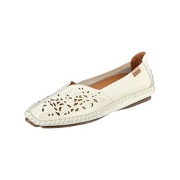 Pikolinos Damen Slipper "Pikolinos Slipper Leder", Gr. 41, beige, Leder, Schuhe