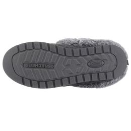 Skechers Damen Pantoffel "KEEPSAKES - ICE ANGEL", Gr. 36, grau, Textil, Schuhe, Hausschuh in Strick-Optik