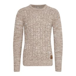 !Solid SOLID Herren Strickfleece-Pullover "Strickpullover SDPhilemon", beige, Gr. XL, Obermaterial: 100% Baumwolle CO., Pullover