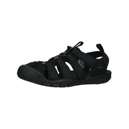Keen Herren Sandale "Keen Wanderschuhe Lederimitat/Textil", Gr. 44,5, schwarz, Lederimitat, Textil, Schuhe