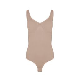 Damen Shaping-Body "Slim Body", MAGIC BODYFASHION, Gr. XXL, braun, Obermaterial: 92% Polyamid, 8% Elasthan, Bodys, glatte, nahtlose Verarbeitung f&uuml;r