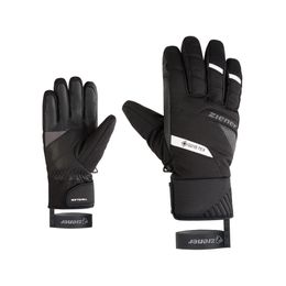 Ziener Herren Skihandschuhe "GOKONI-Z GTX PR glove man", schwarz, Gr. 10, Materialmix, Handschuhe