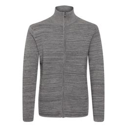 !Solid SOLID Herren Strickjacke "Strickjacke SDStruan", grau, Gr. M, Obermaterial: 100% Baumwolle CO., Strickjacken