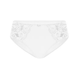 SuSa Damen Slip "Damen Slip Latina", Gr. 48, weiß, Spitze, Obermaterial: 78% Polyamid PA. 16% Elasthan EL. 6% Baumwolle CO., Unterhosen
