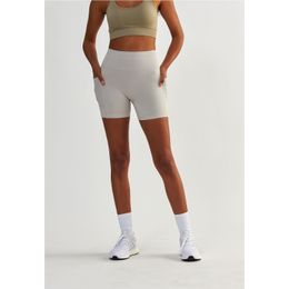 BESHAPED Damen Funktionstights "Lift me up", grau, Gr. L, unifarben, 90% Nylon, 10% Elasthan, Hosen, mit Kompressions-Funktion