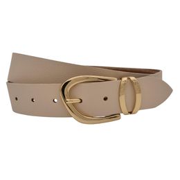 AnnaMatoni Damen Lederg&uuml;rtel "AnnaMatoni Lederg&uuml;rtel Lora Lederg&uuml;rtel Lora", beige, Gr. 120, 100% Leder, G&uuml;rtel