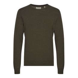 Blend Herren Strickfleece-Pullover "Strickpullover BHPullover", gr&uuml;n, Gr. XXXL, Obermaterial: 78% Viskose CV. 22% Polyester PES., Pullover