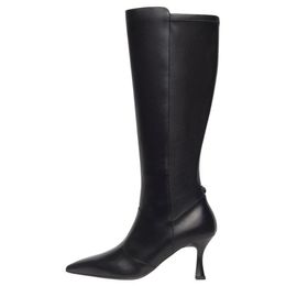 Nero Giardini Damen High-Heel-Stiefel "Nero Giardini Stiefel Leder/Synthetik", Gr. 37, schwarz, Leder, Synthetik, Schuhe