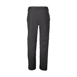 Killtec Herren Zip-off-Hose "KOS 13 MN PNTS", grau, Gr. 50, Obermaterial: 100% Polyester, Hosen, wasserabweisend, schnelltrocknend, abzippbare Beine,