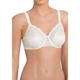 Triumph Damen Minimizer-BH "Ladyform Soft", Gr. 95, gelb, Microtouch, Obermaterial: 43% Polyamid, 40% Polyester, 17% Elasthan, BHs, verkleinert die