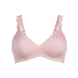 Anita Damen T-Shirt-BH "Soft BH Selma", Gr. 90, rosa, Stoff, Obermaterial: 60% Polyester PES. 27% Polyamid PA. 13% Elasthan EL., BHs