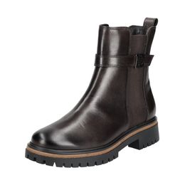 Paul Green Damen Stiefelette "Paul Green Stiefelette Glattleder", Gr. 40,5, braun, Glattleder, Schuhe