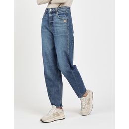 Gang Damen 5-Pocket-Jeans "94BLAKE", blau, Gr. 30, Denim/Jeans, Obermaterial: 60% Baumwolle, 39% Lyocell, 1% Elasthan, Jeans, mit eingesetztem