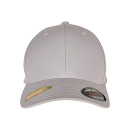Flexfit Herren Flex Cap "Flexfit Accessoires Flexfit Recycled Polyester Cap"silber, Gr. S, unifarben, 97% Polyester (Recycelt), 3% Elasthan, Caps