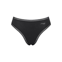 Sloggi Damen Slip "Slip GO Crush High leg C6P 6er Pack", Gr. XL, bunt, Obermaterial: 95% Baumwolle CO. 5% Elasthan EL., Unterhosen