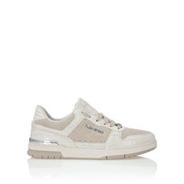 Plein Sport Damen Sneaker "Low-Top-Sneaker", Gr. 44, wei&szlig;, Schuhe
