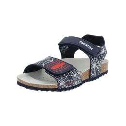Geox Kinder Sandale "Geox Sandalen Lederimitat", Gr. 39, blau, Lederimitat, Schuhe