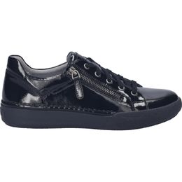 Josef Seibel Damen Sneaker "Claire 13, black-black", Gr. 37, schwarz, Obermaterial: 100% Rindsleder Leather cow., Schuhe