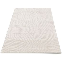 Teppich OTTO HOME, B:160cm H:9mm L:230cm, beige, Kunstfaser, Wohnzimmer, Teppiche, "Segovia, Supersoft, 3D- Design, weiche Haptik, modernes Design",