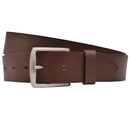 AnnaMatoni Herren Lederg&uuml;rtel "AnnaMatoni Lederg&uuml;rtel Nord Lederg&uuml;rtel Nord", braun, Gr. 105, 100% Leder, G&uuml;rtel